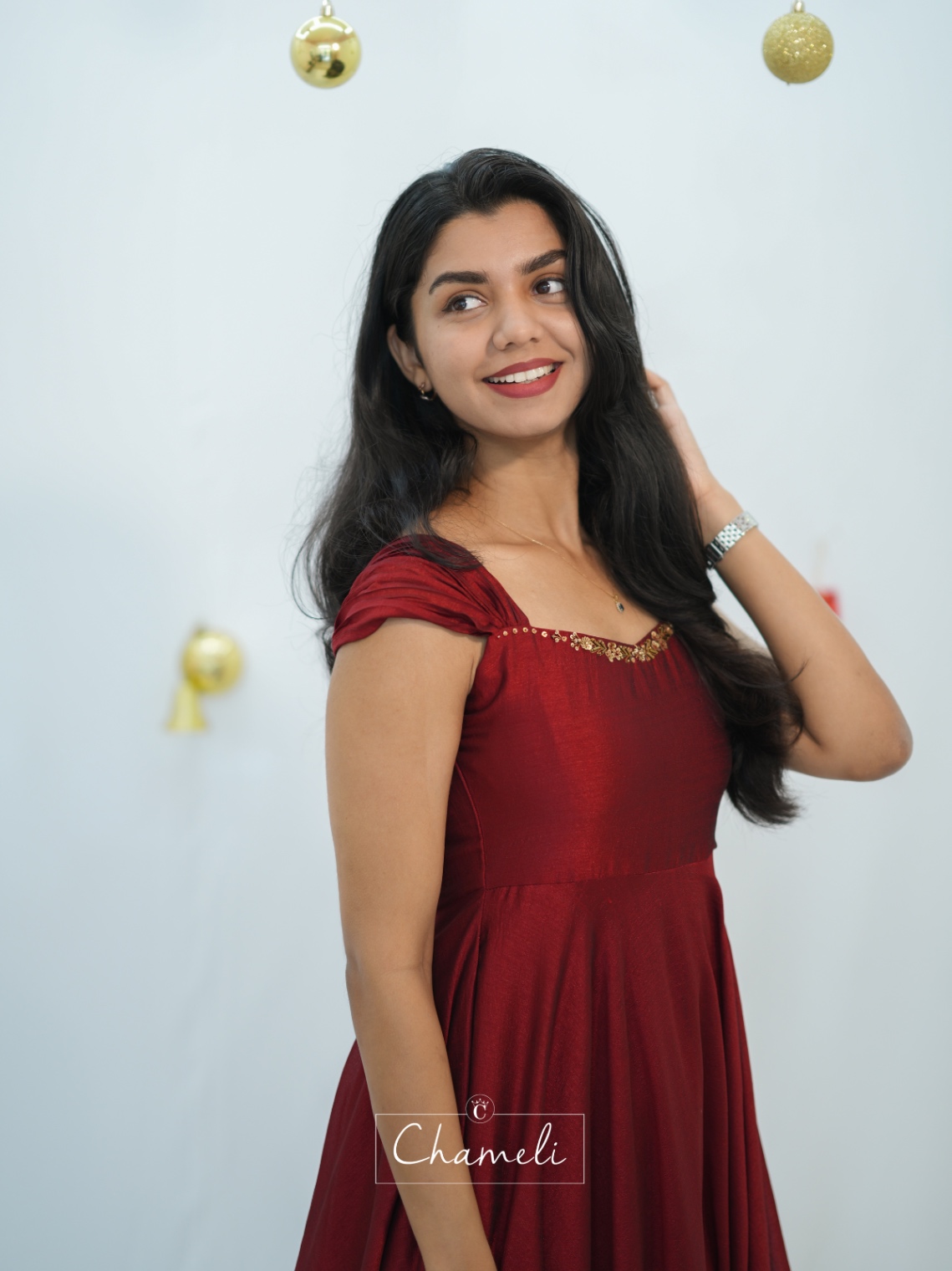 Shop Full Flared Frock | Chameli Designer Boutique