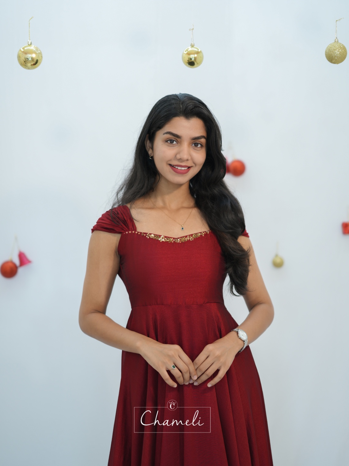 Shop Full Flared Frock | Chameli Designer Boutique